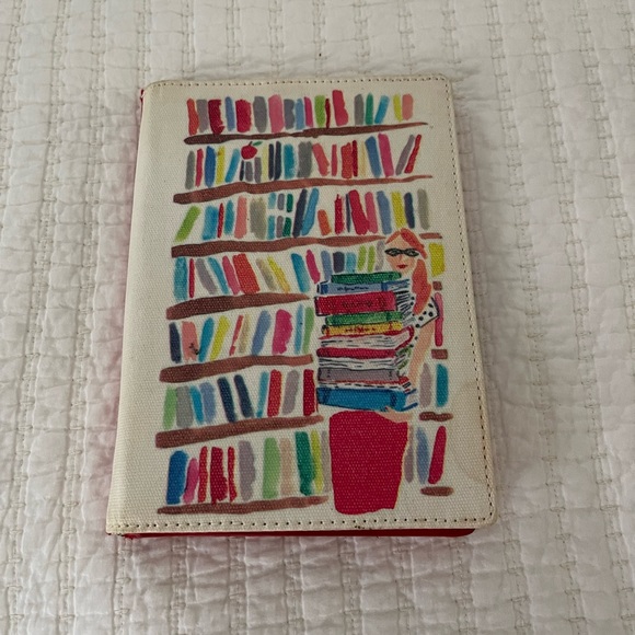 kate spade | Other | Kate Spade Canvas Bella Library Cover | Poshmark